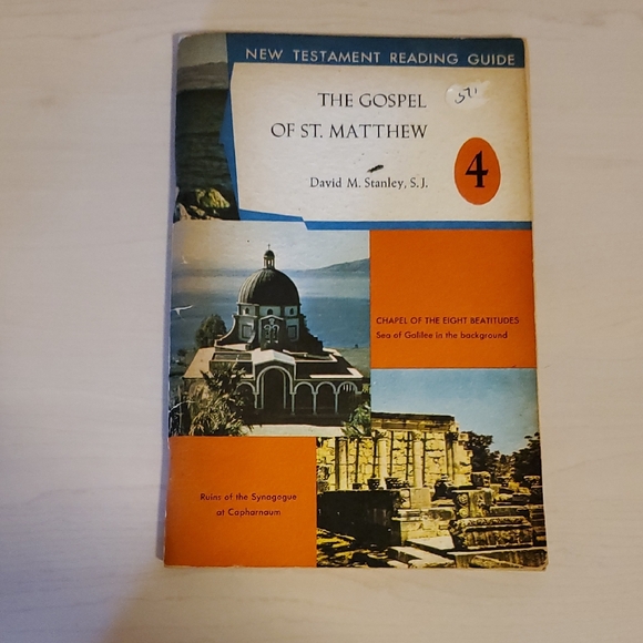 David M. Stanley, S.J. | Accents | The Gospel Of St Matthew New ...